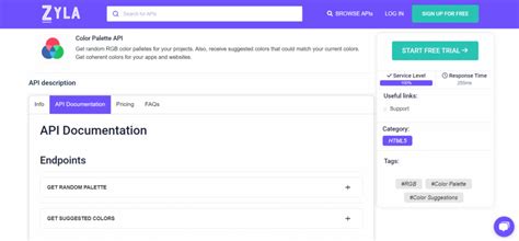 Use This Api To Generate Random Rgb Color Palettes