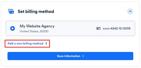 How Can I Add A Payment Method For Active Accesswidget Licenses