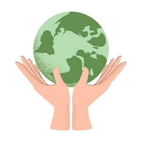 Hands Globe Royalty Free Vector Image Vectorstock