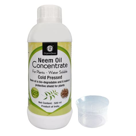 Buy Dews Neem Oil Water Soluble Concentrate For S 500 Ml With