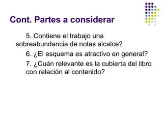 Cómo preparar una reseña literaria PPT