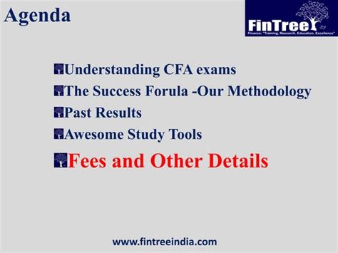 Cfa Training Methodology At Fintree Pdf