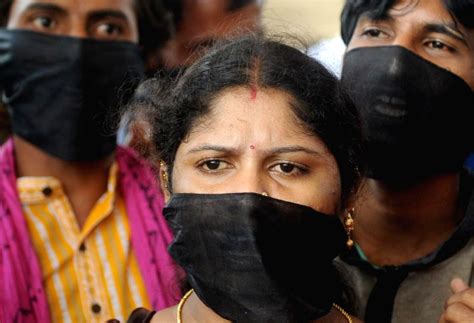 Members Of Ashodaya Samithi Protesting And Press Their Various Demands