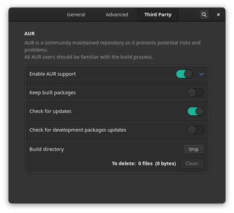 Enable Arch User Repository Aur In Manjaro Linuxfordevices