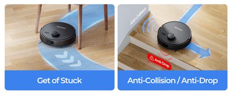 Lubluelu Robot Vacuum Cleaner With Mop 5000pa Suction L15 Robot