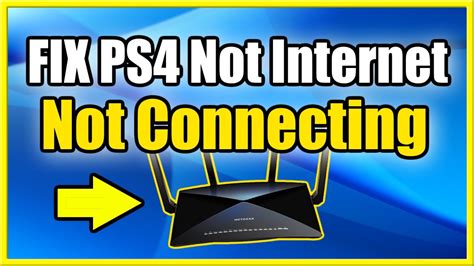 How To Fix Ps4 Not Connecting To The Internet Best Method Youtube