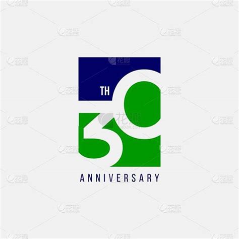 30周年矢量模板设计图解