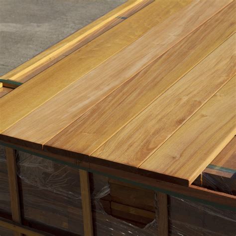 Ecowood • ტროპიკული ხის ბანკირაის ტერასის იატაკის ფიცარი