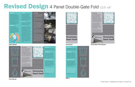Brochure Design Enfolding And Unfolding Meaning College Of Art And
