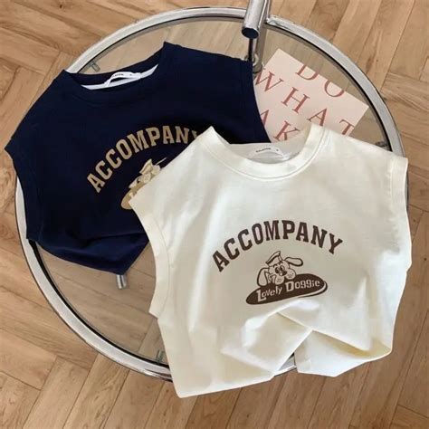 100 코튼 아동복 얇은 프린팅 민소매 상의 심플 티 트렌디 캐주얼 O 넥 조끼 티셔츠 남아 및 여아용 여름 Aliexpress