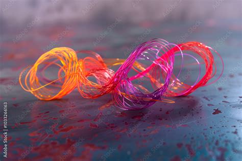 Dynamic Elegance Capturing The Intricate Weaves And Tensile Strength Of Advanced Yo Yo String