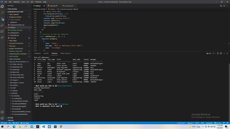 Github Jisaac22employee Tracker
