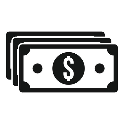 Icono De Dinero En Efectivo Estilo Simple 14677764 Vector En Vecteezy