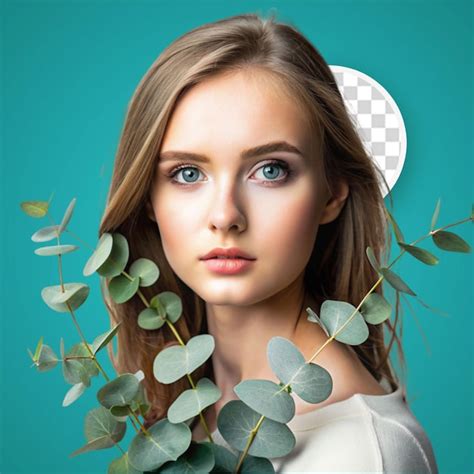 Premium Psd Portrait Of Adult Woman In Digital Art Style