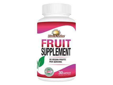 Rise N Shine Vegan Superfruit Supplement With Acai Mango Goji Berry