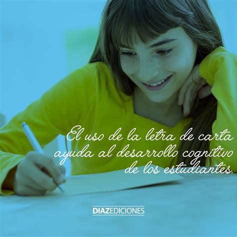 Diaz Ediciones El Uso De La Letra De Carta Ayuda Al