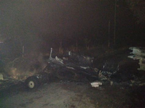 Cayó avioneta en Berisso