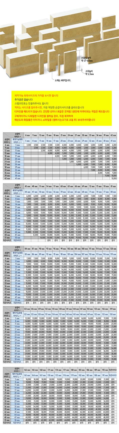 주문제작 나무고무인 도장 스탬프 고무인 우드팡디자인