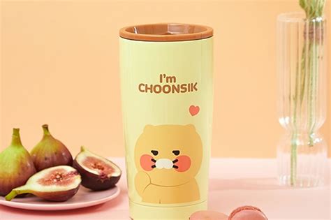 텀블러·빨대·컵소품 춘식이 스텐텀블러 1p 오늘의집 쇼핑