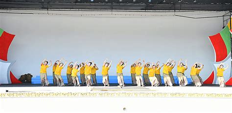 နေပြည်တော် မြို့တော်ခန်းမ လဟာပြင်ကဇာတ်ရုံတွင် တိုင်းဒေသကြီးနှင့် ပြည်နယ်များမှ တိုင်းရင