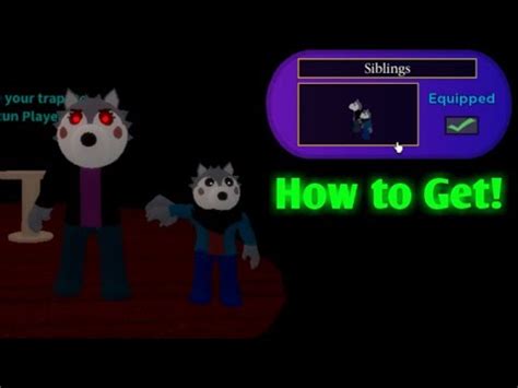 How to Get Siblings Secret Skin in Piggy Book But it s players пигги но со