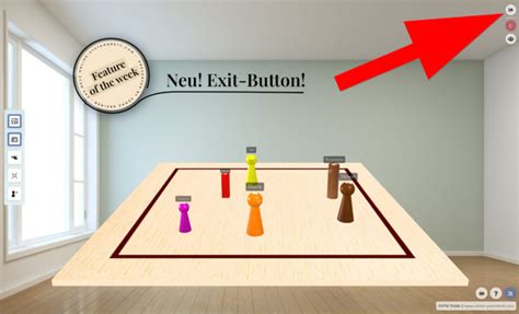 Exit Button Online Systembrett