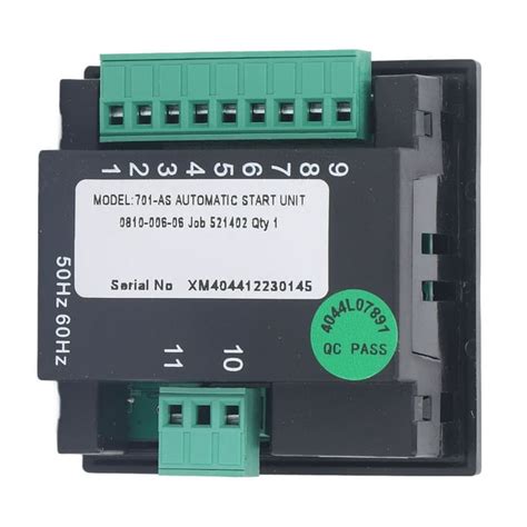 Módulo De Control Del Generador Controlador Del Generador Manual
