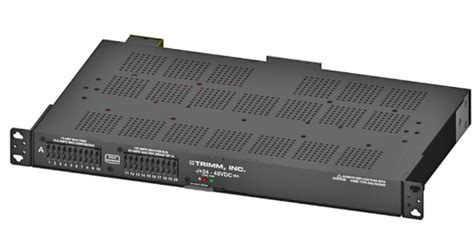 DC Power Distribution Panels And Breakers Trimm Inc