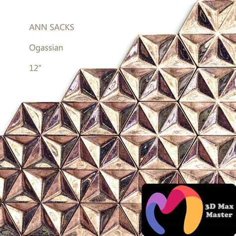 Ann Sacks Ogassian 3d Max 3d Max Master