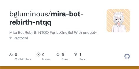 Github Bgluminousmira Bot Rebirth Ntqq Mita Bot Rebirth Ntqq For Llonebot With Onebot 11
