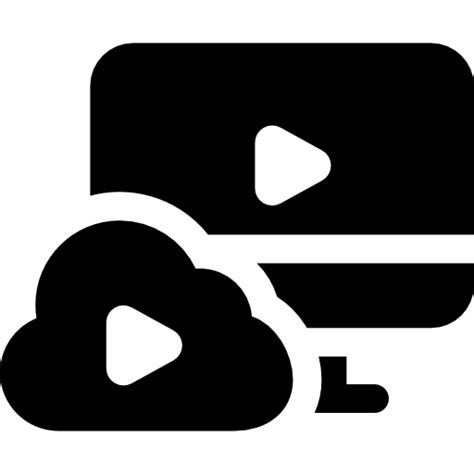 Streaming Basic Rounded Filled Icon