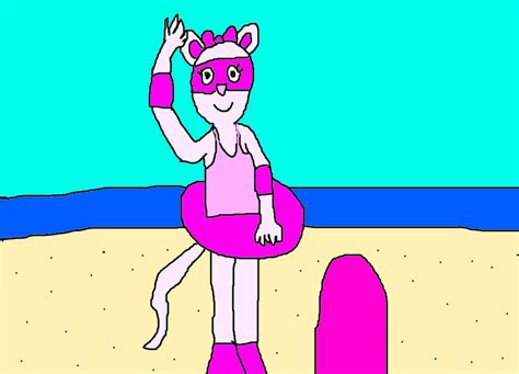 Angelina Ballerina At Chipping Cheddar Beach By Mikeeddyadmirer89 On