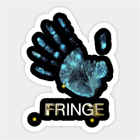 Fringe Tv Series Hand Fringe Symbol Sticker Fringe Tv Show Symbols