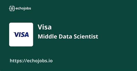 Visa Is Hiring Middle Data Scientist Python Hadoop Machine Learning