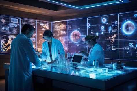 Premium Ai Image Advanced Lab Research