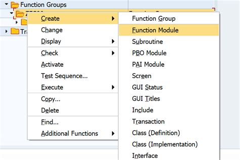 Sap Abap Function 함수