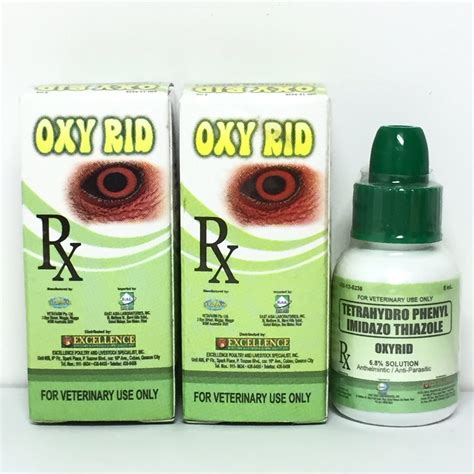 SOUTH VET Oxyrid 5ML Eye Drop Supplement For Gamefowl Oxy Rid