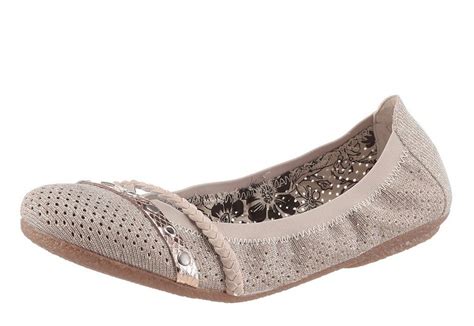 Rieker Ballerina im Glitzer-Look online kaufen | OTTO