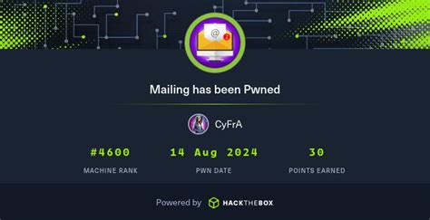 vijaykumar g on linkedin owned mailing from hack the box
