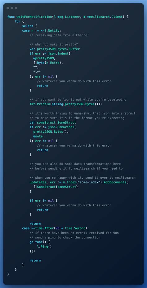 how notado syncs data from postgresql to meilisearch