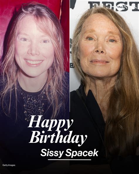 Abc News Happy Birthday Actor Sissy Spacek Is 74 Today