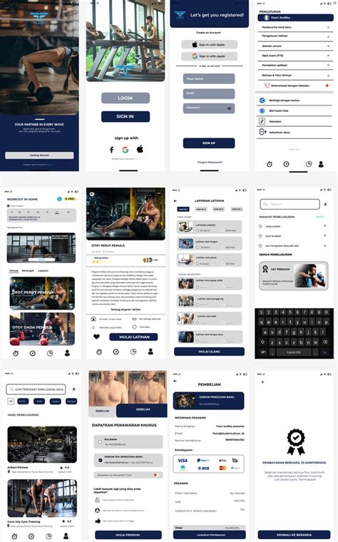 Desain Tampilan Uiux Dengan Gaya Sesuai Simple Dan Modern