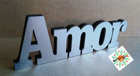 Palavra Decorativa Amor Elo7 Produtos Especiais
