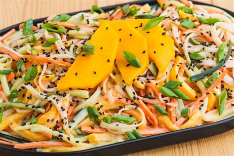Kani Salad With Mango Dish N The Kitchen