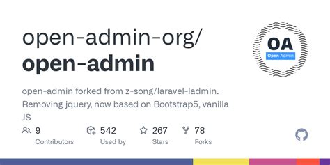 GitHub Open Admin Org Open Admin Open Admin Forked From Z Song
