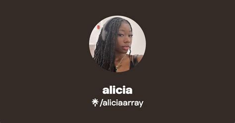 alicia | Instagram, TikTok | Linktree