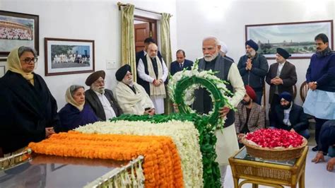 Country Pays Homage To Former Prime Minister Manmohan Singh Last Rites