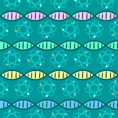 Chromosome Dna Doodle Science 스톡 사진 및 일러스트 Istock