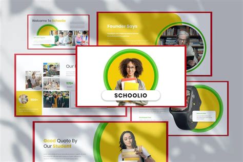 Schoolio Шаблон Keynote доклада об образовательной презентации