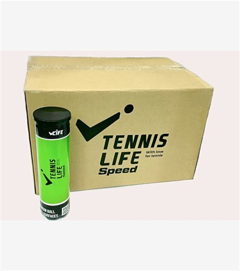 Теннисные мячи Tennis Life Speed 18 банок по 4 мяча купить в Москве